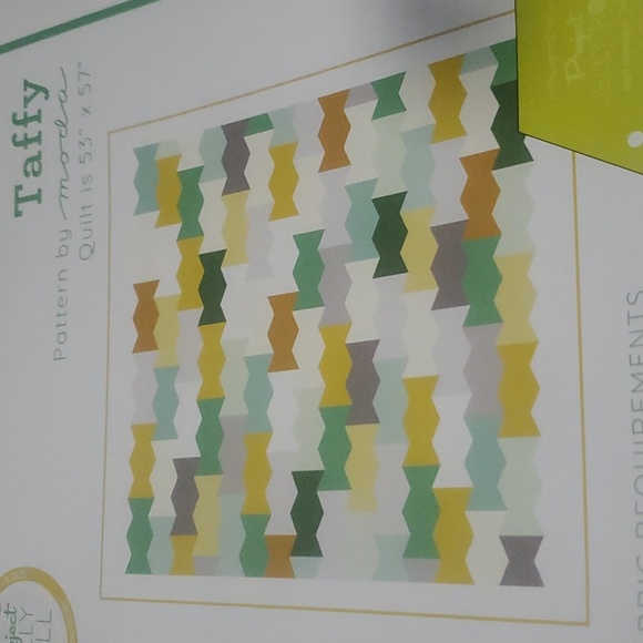 Moda | Office | 2 Addon Quilt Pattern Taffy By Moda Fabrics | Poshmark
